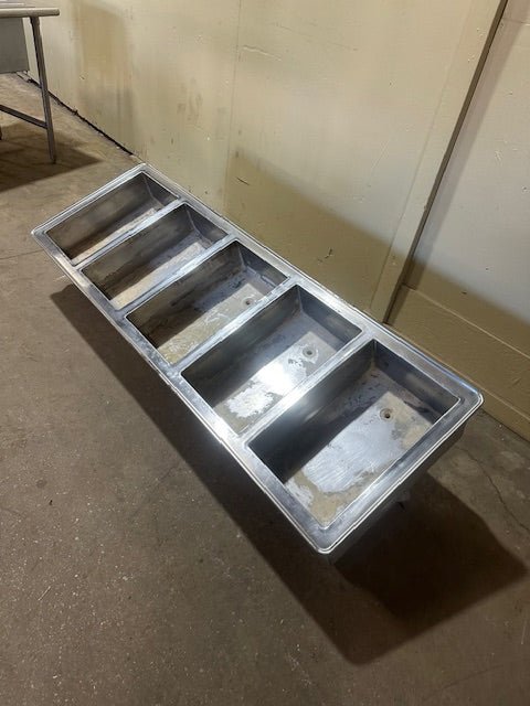 ATLAS METAL 5 WELL DROP IN FOOD WARMER BUFFET INSERT — Second Life ...