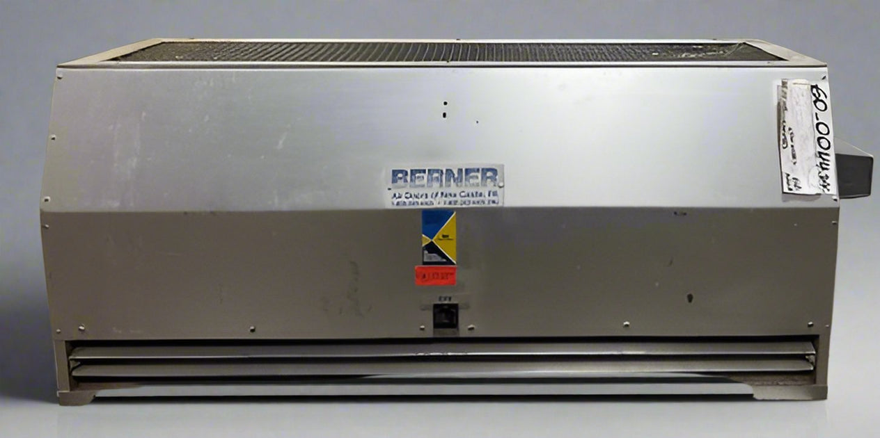 BERNER INTERNATIONAL CORPORATION WALL MOUNTED ELECTRIC AIR DOOR CURTAI ...
