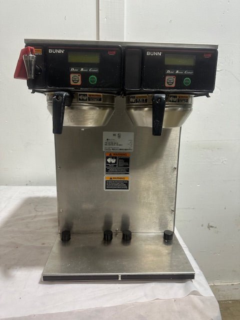 "BUNN AXIOM TWIN APS"COMMERCIAL COUNTER TOP COFFEE BREWER MACHINE, 1PH ...
