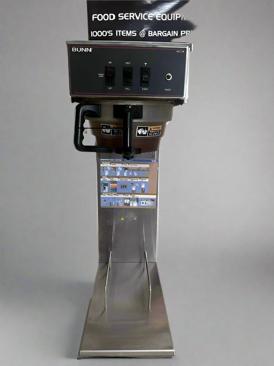 BUNN HD COM ICED TEA BREWER MACHINE WITH LG FUNNEL — Second Life-Equipment