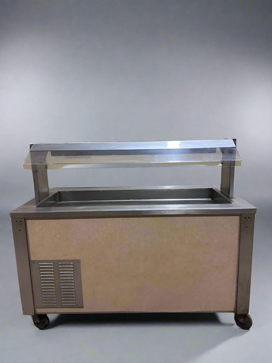 "CARTER HOFFMANN" COMMERCIAL LIGHTED REFRIGERATED COLD FOOD SALAD BUFF ...