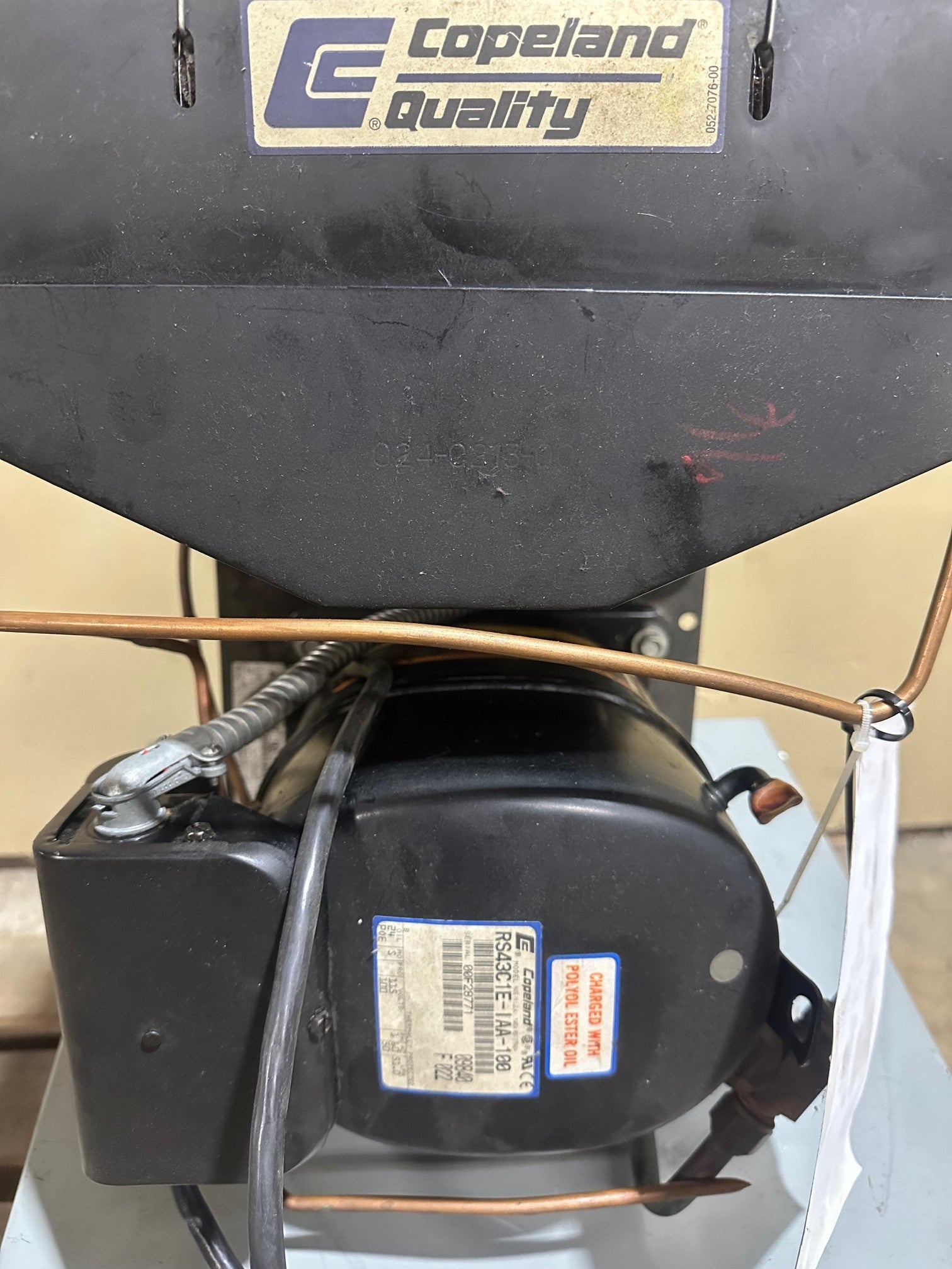 COPELAND QUALITY COMPRESSOR CONDENSER UNIT FOR WALK IN COOLER — Second ...