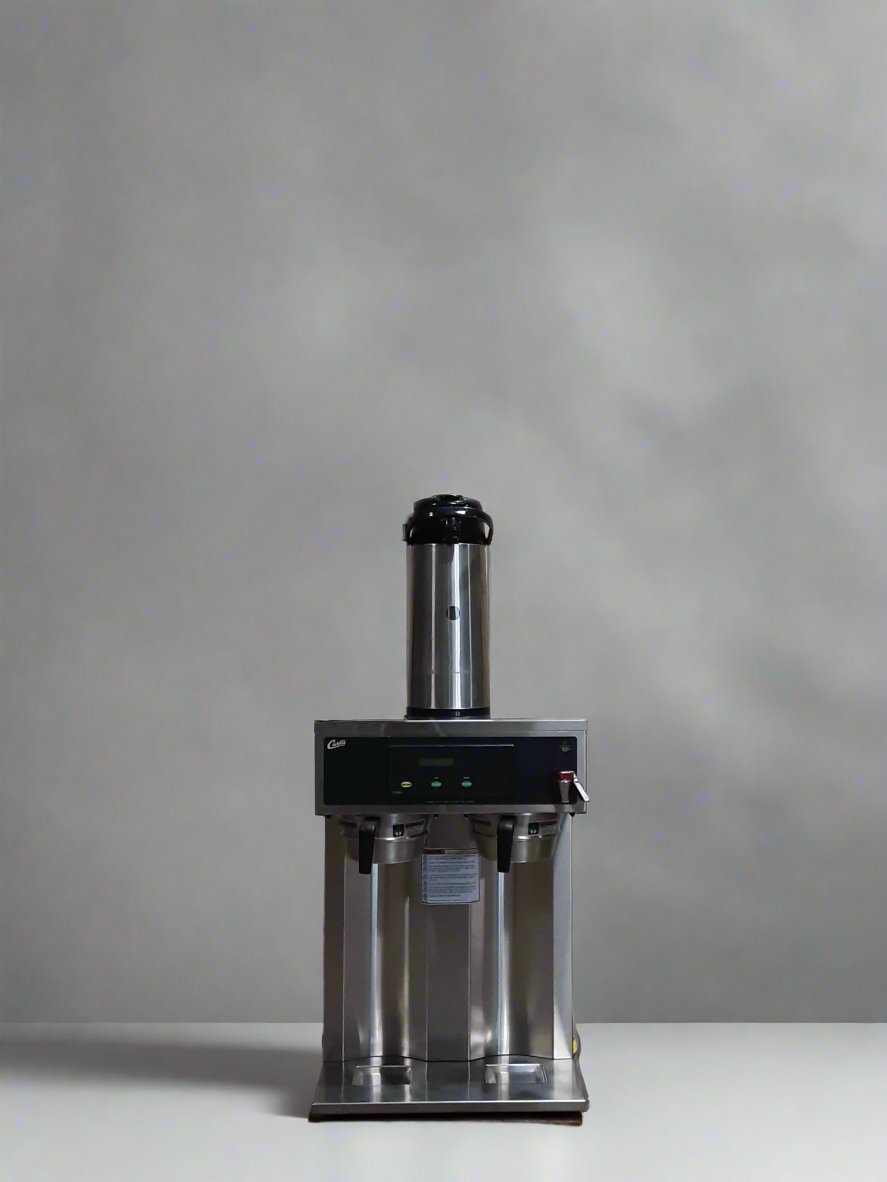 "CURTIS" DUAL AIRPOT COFFEE BREWER WITH 1 DISPENSER AND 3 GALLONS WATE ...