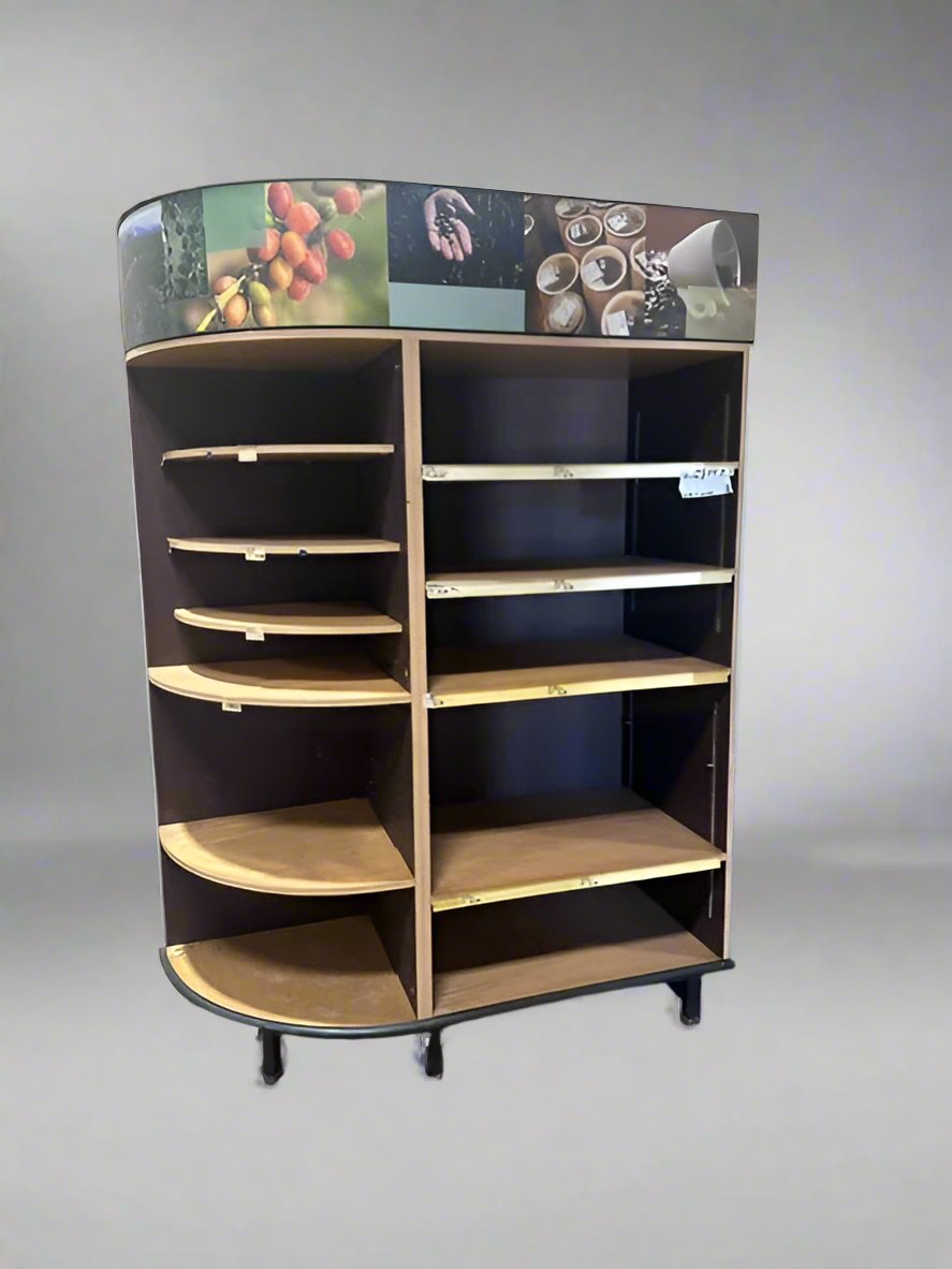 "CUSTOM BUILT" BAKERY PACKAGE DRY DISPLAY CASE MERCHANDISER — Second ...