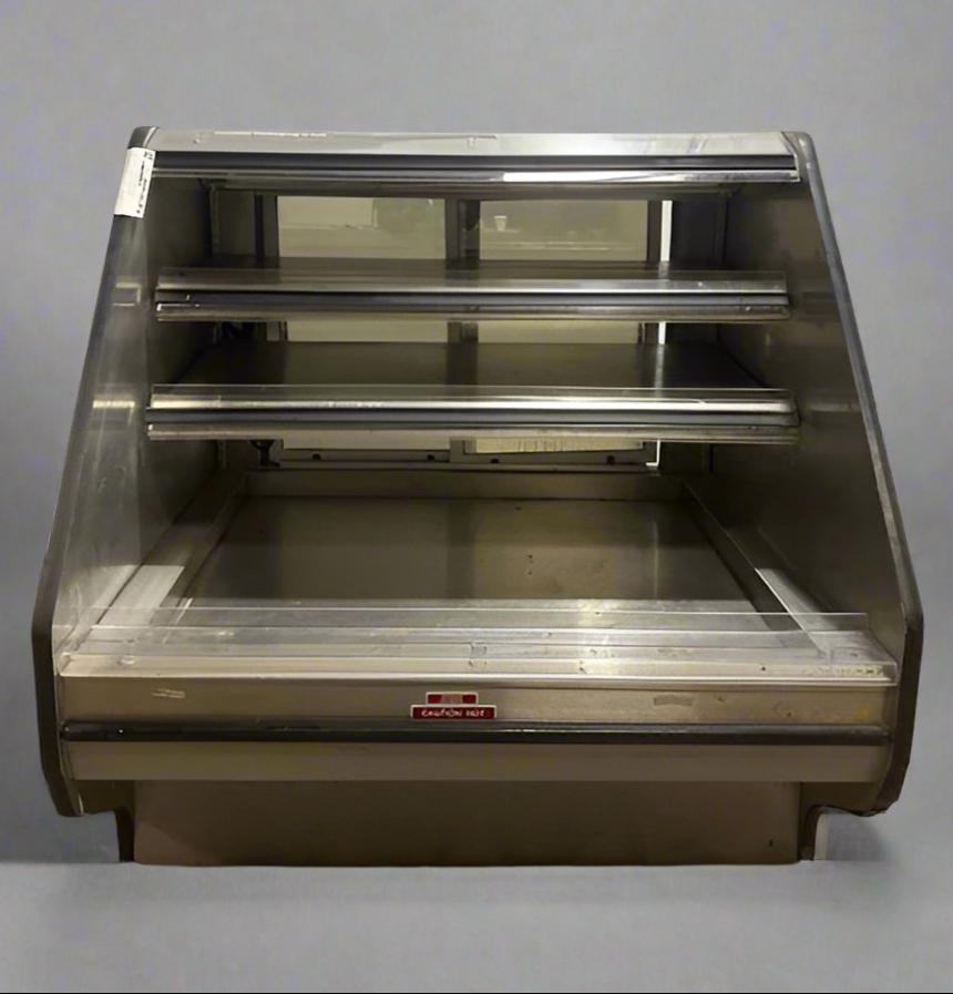 CUSTOM DELI'S INC SELF SERVICE HOT FOOD WARMER DISPLAY MERCHANDISER, H ...