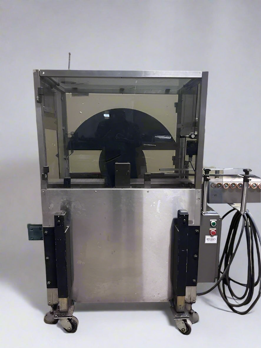 CUSTOM MADE BOX TURNER#1 BOX FLIPPER MACHINE WITH 8 INCH WIDE CONVEYOR ...