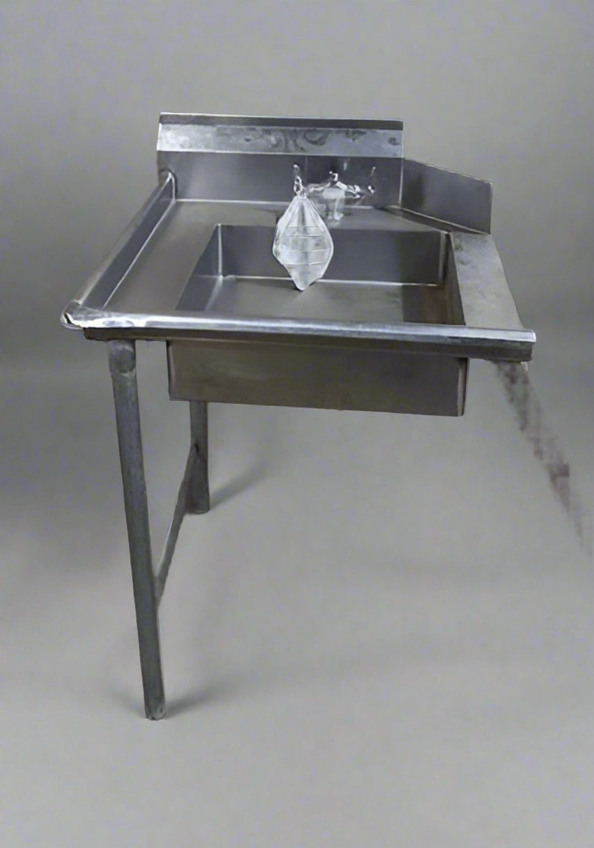 EAGLE LEFT DIRTY RIGHT CLEAN STAINLESS STEEL DISHWASHER SIDE TABLES ...