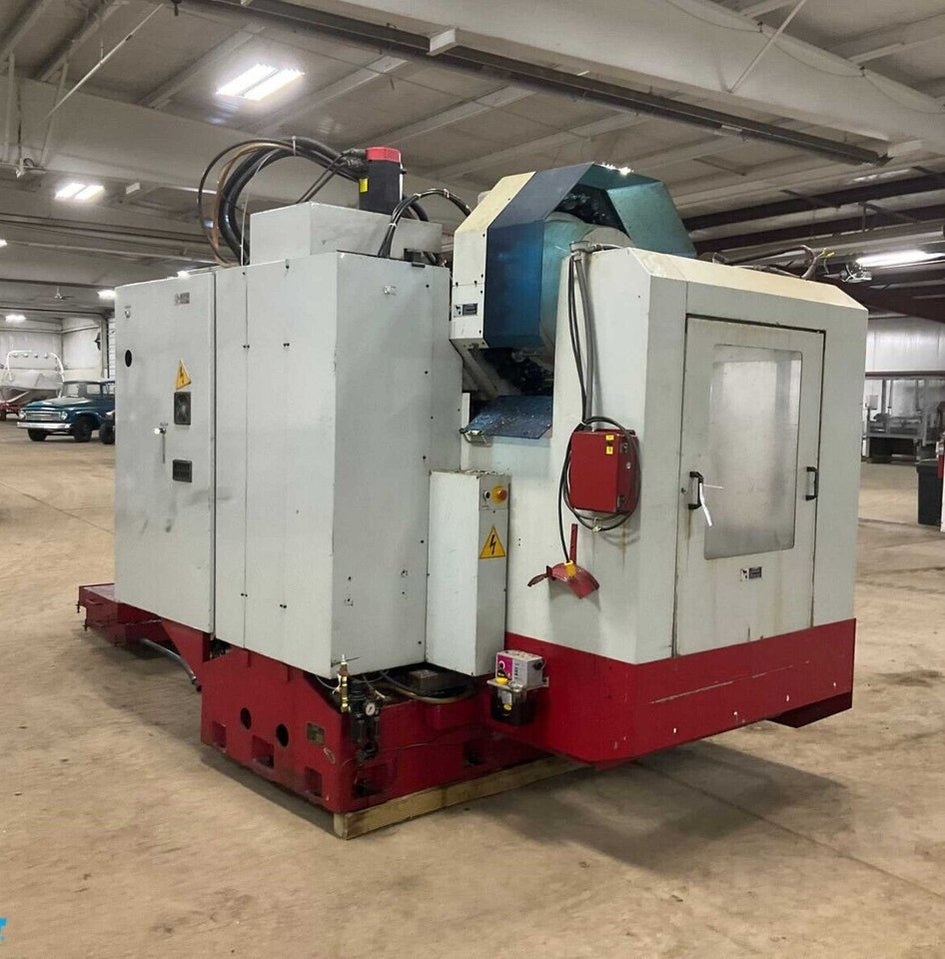 Excel PMC-10T24 vertical CNC milling machine 24 station twin arm auto — Second Life-Equipment