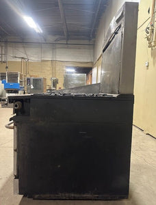 FRANKLIN CHEF HEAVY DUTY COMMERCIAL FRANKLIN CHEF GAS 4 BURNER BUILT I ...
