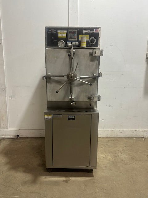 "GILES SMOKER"H.D COMMERCIAL SOMKER/PRESSURE COOKER ON CASTERS 208/240 ...