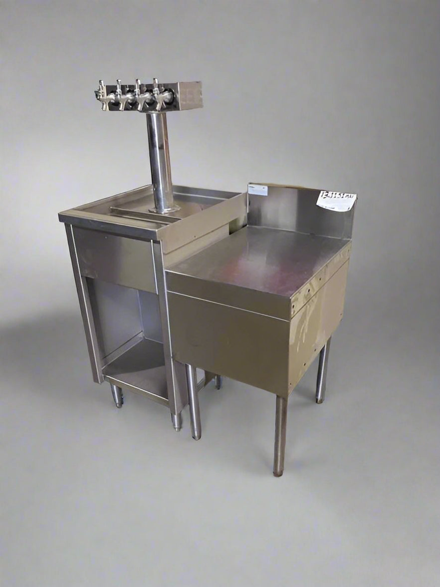 GLASTENDER BEVERAGE COUNTER STATION w/TOWER TAPPER DISPENSER — Second ...
