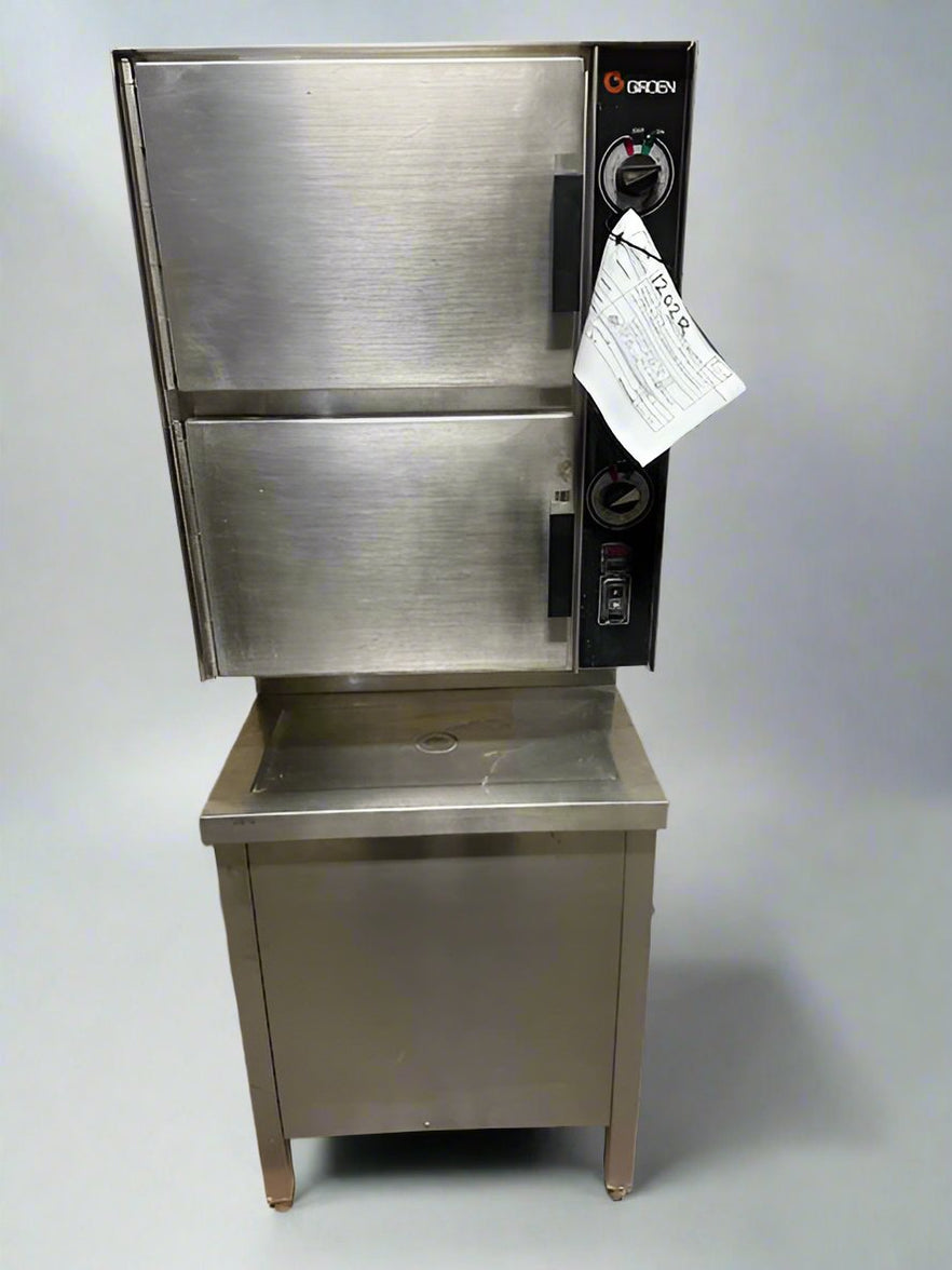 GROEN GAS STEAMER CONVECTION OVEN 12 RACKS MODEL HY-6G STEAMER — Second ...