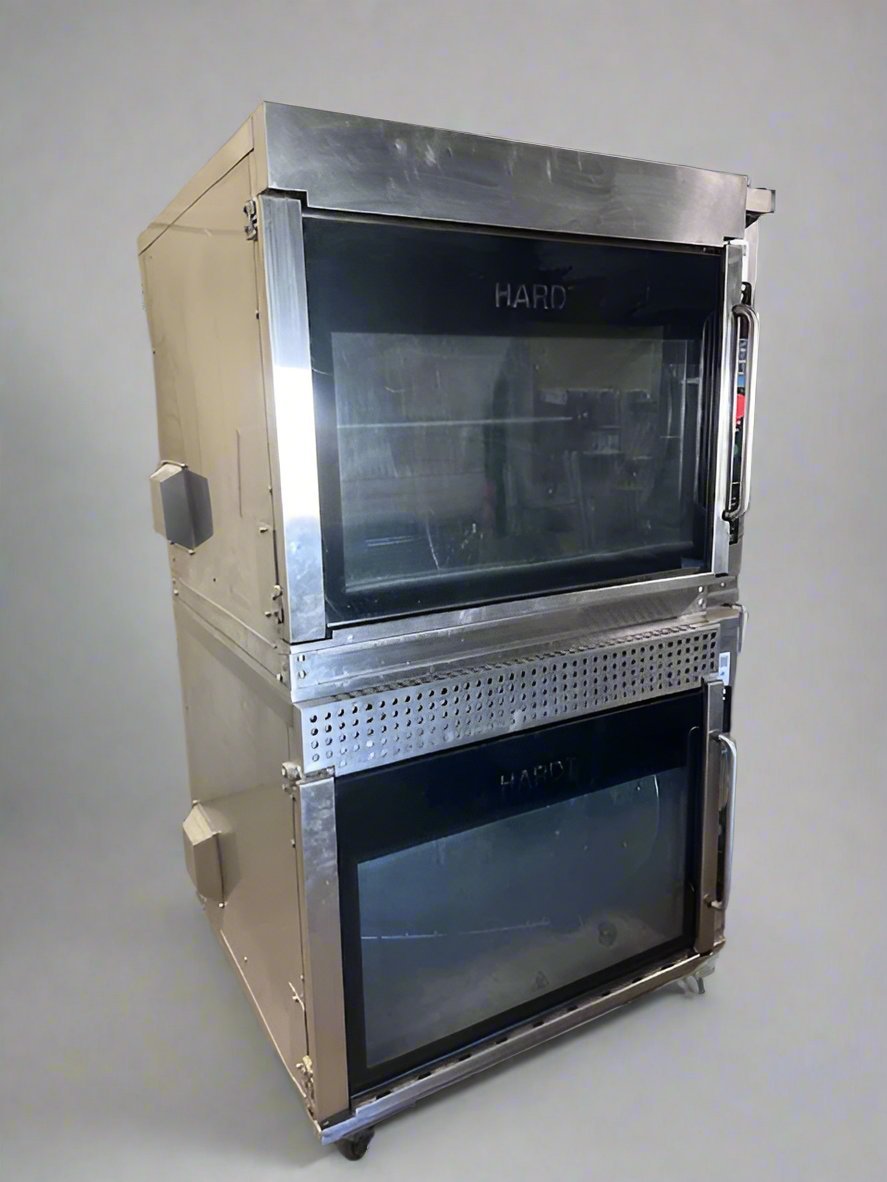HARDT INFERNO 3500 STAINLESS STEEL DUAL ROTISSERIE OVEN ON WHEELS ...