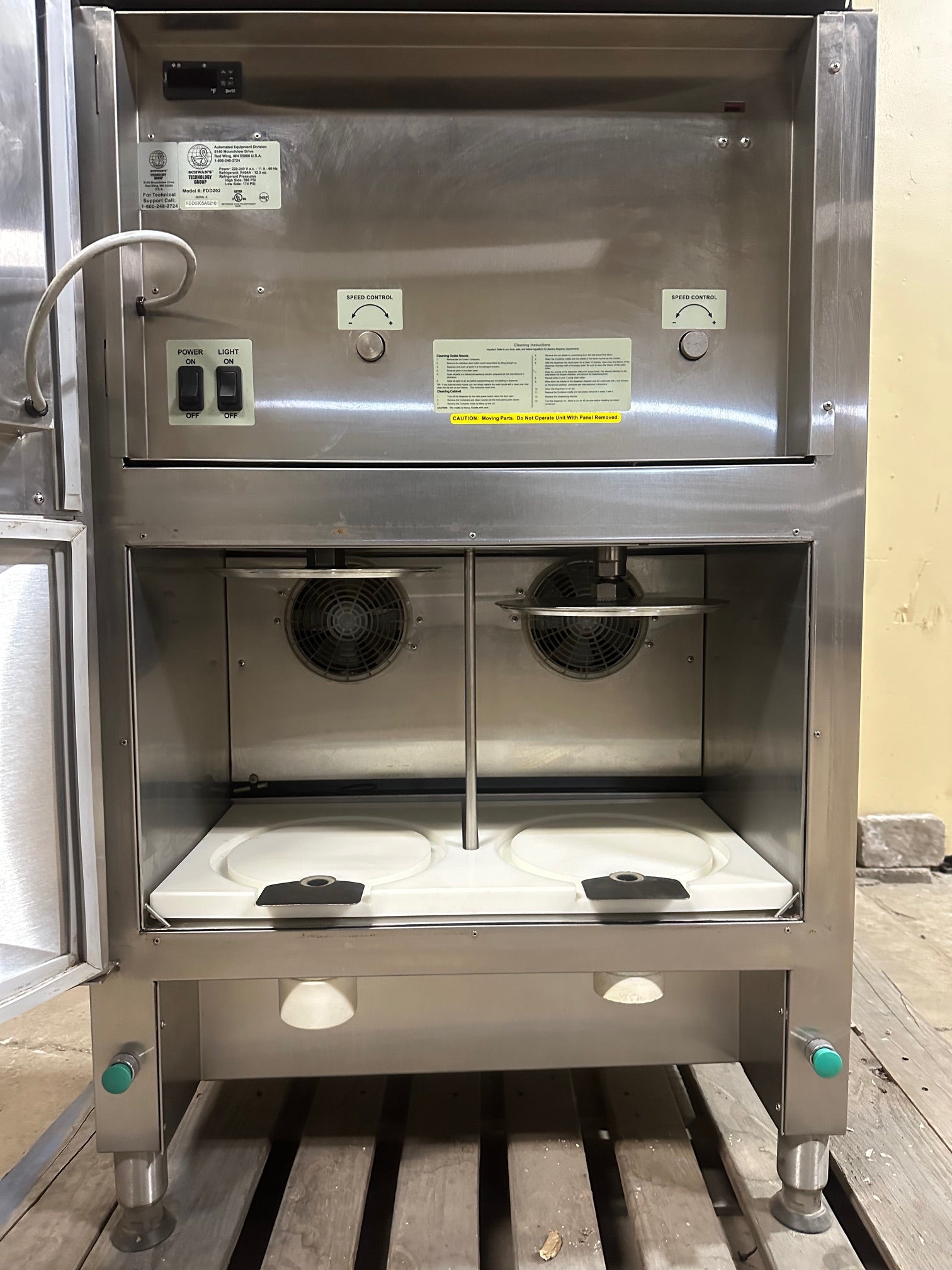 H.D COMMERCIAL REFRIGERATED FREEZER ICE CREAM DISPENSER MACHINE ...
