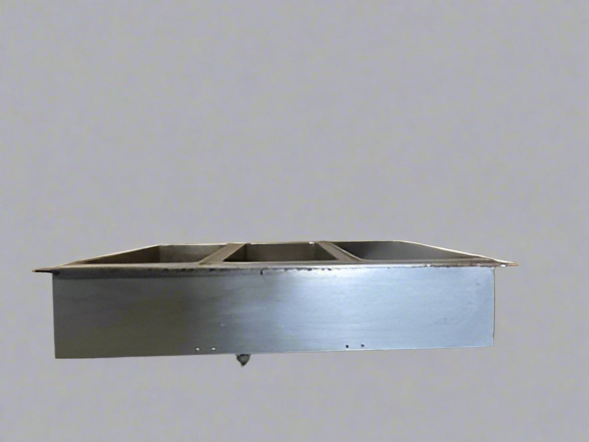 HEAVY DUTY COMMERCIAL S/S 3 WELLS HOT BUFFET INSERT — Second Life-Equipment