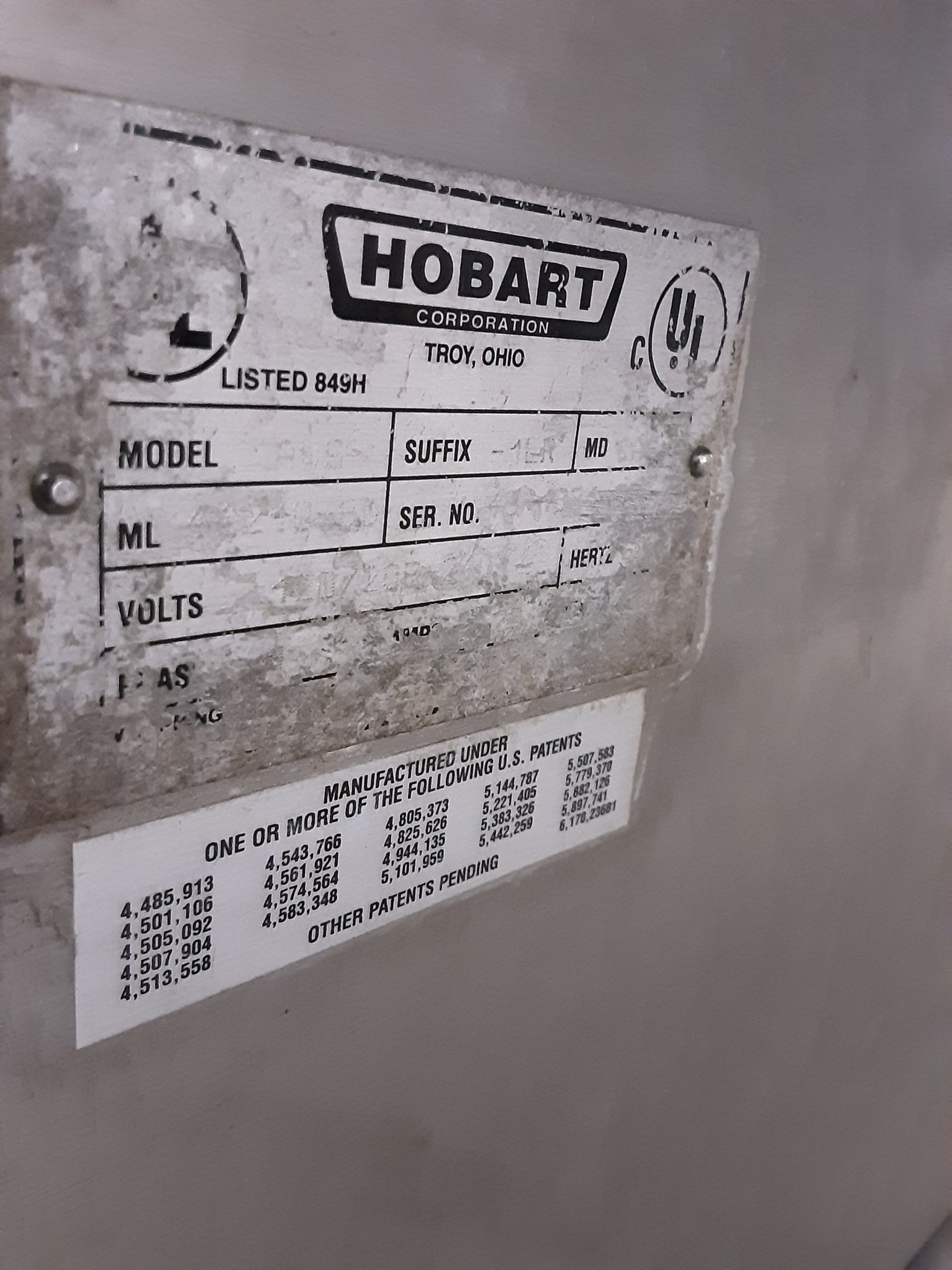 "HOBART" AUTO MEAT WRAPPING MACHINE W/SCALE AND PRINTER — Second Life ...