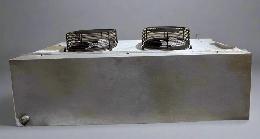 KRACK CORP. DUAL FAN AIR CONDENSER FOR WALK IN COOLER OR REFRIGERATED ...