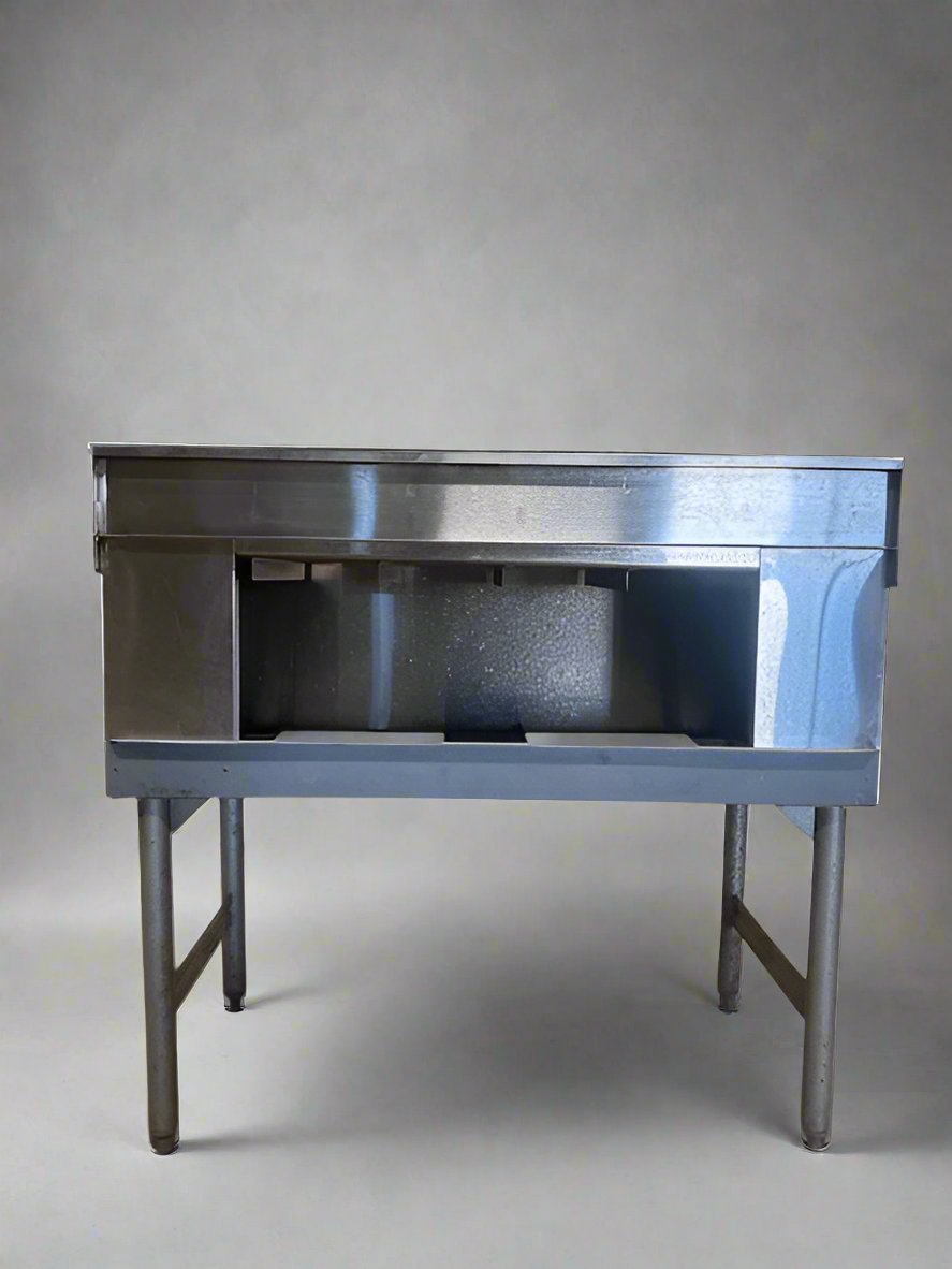 LACROSSE STAINLESS STEEL UNDER COUNTER BAR DRAIN BOARD WITH SPLASH GUA ...