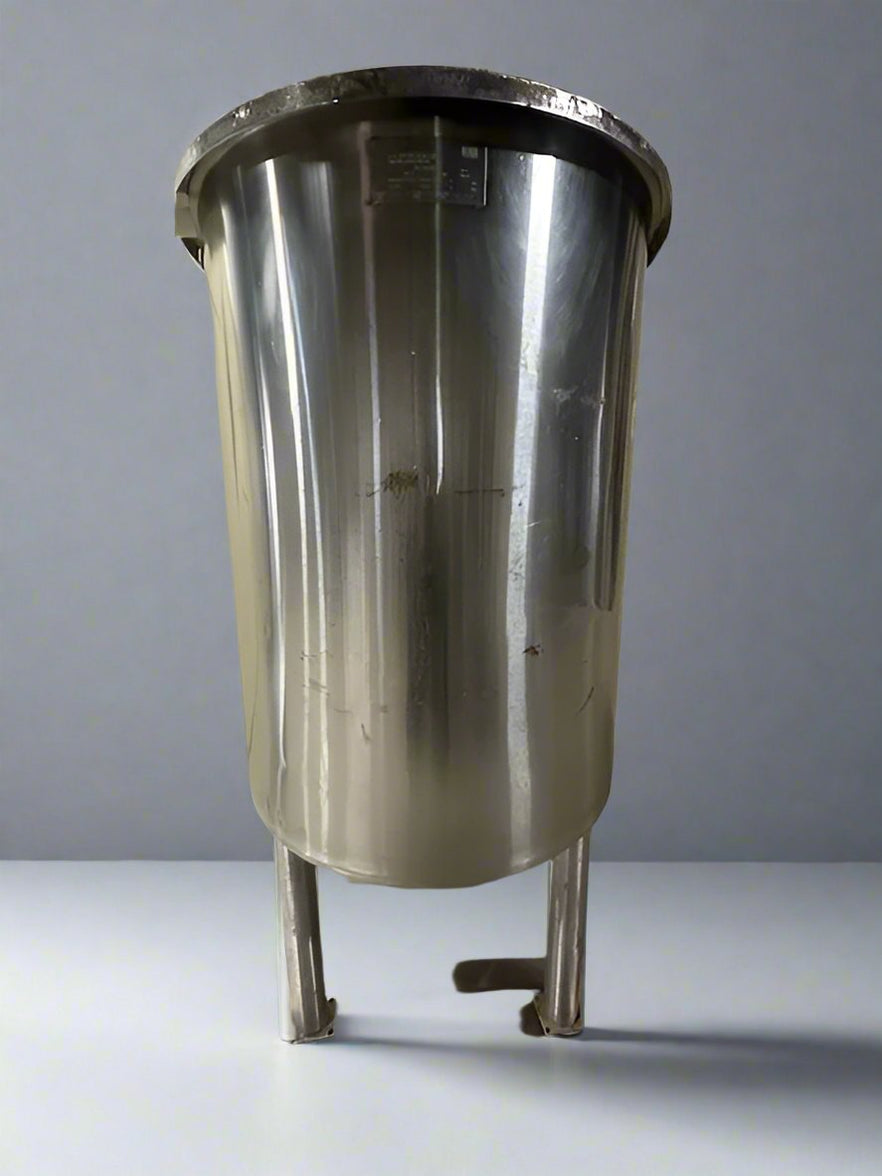 LEE INDUSTRIES 200DBT 200 GALLON CAPACITY STAINLESS STEEL CONTAINER WI ...