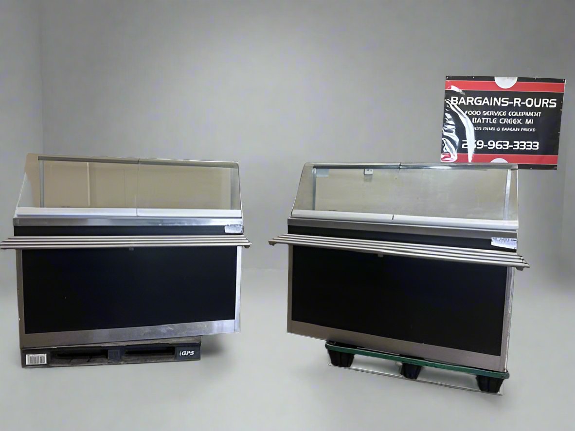 *LOT OF 2* AMFAB REMOTE UNIT 60"W LIGHTED SANDWICH DISPLAY — Second ...