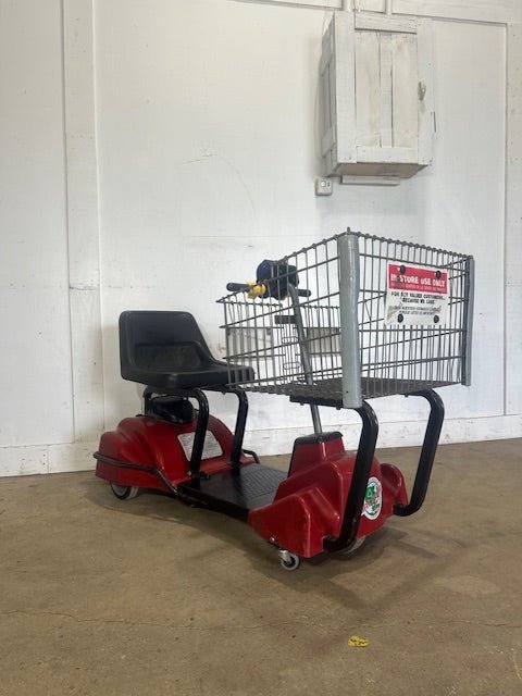 "MART CART MODEL 63"ELECTRIC HANDICAP/SHOPPING CART VOLTS DC:12.6 / AC ...