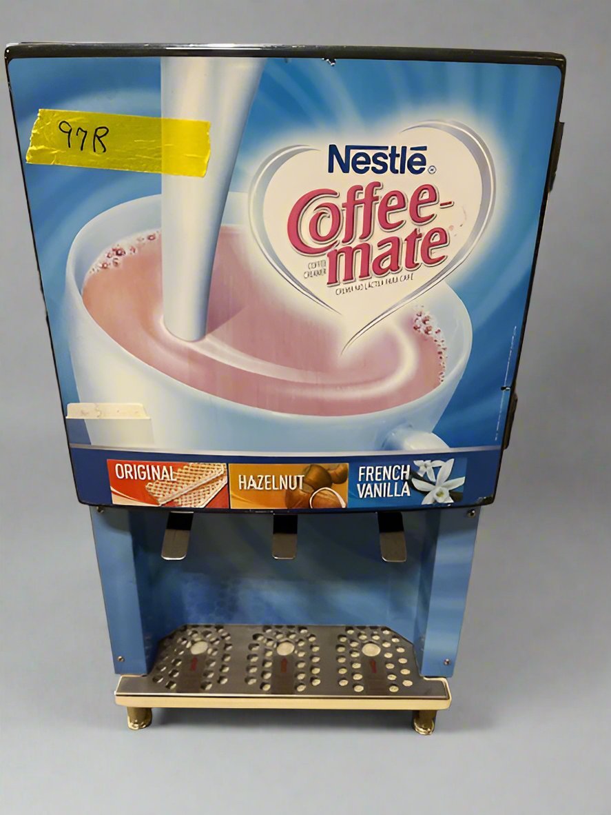 SILVER KING 3 FLAVOR NESTLE COFFEE MATE COUNTER TOP COFFEE CREAM DISPE ...