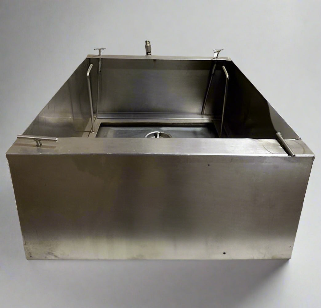 STAINLESS STEEL FRY OIL FILTER BIN 24 X 20 FILTER ENVELOPE SIZE ...