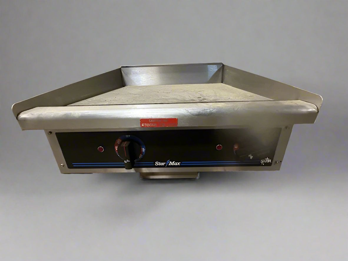 "STAR MAX" 536 TGD EMBEDDED THERMOSTAT GAS GRIDDLE — Second Life-Equipment