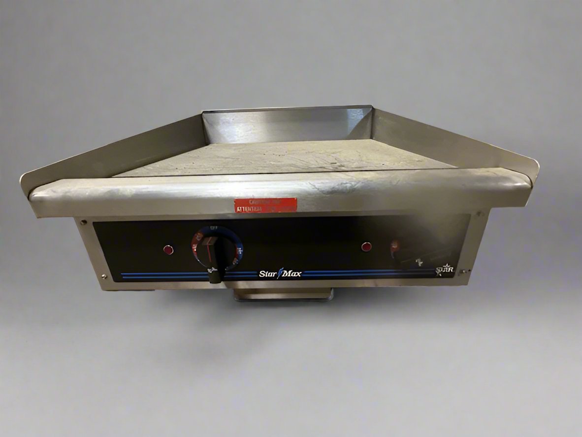 "STAR MAX" 536 TGD EMBEDDED THERMOSTAT GAS GRIDDLE — Second Life-Equipment